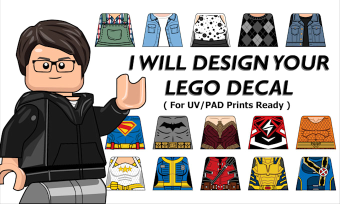 Design your lego decal by Thioodor | Fiverr