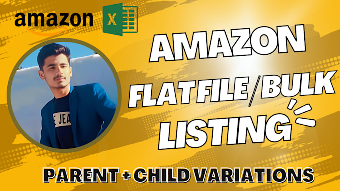Do amazon flat file listing, variation listing, product listing via ...