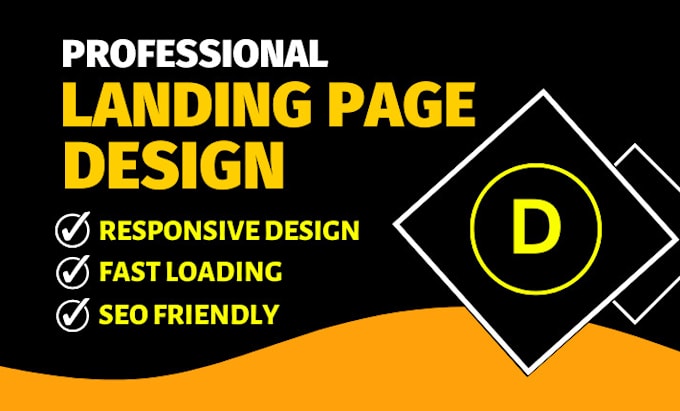 Create responsive divi landing page design with divi theme by Imdadd_wp ...