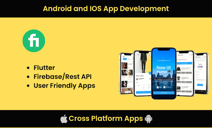 Develop stunning user friendly mobile app using flutter by Mahnoor ...