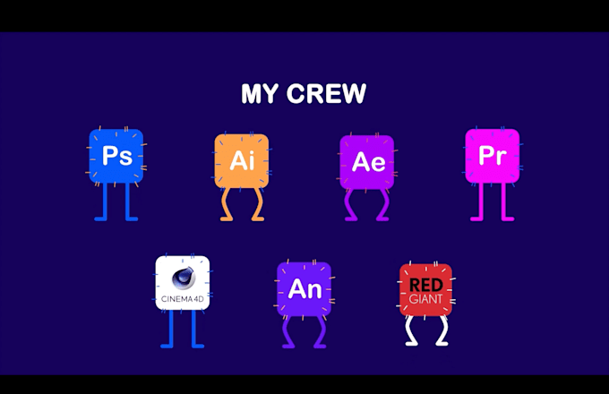 Do motion graphic videos, animated gifs, and video editing by Gandarvak ...