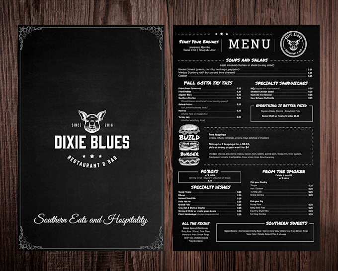 Design professional food menu restaurant menu or price list by Aimsooo ...