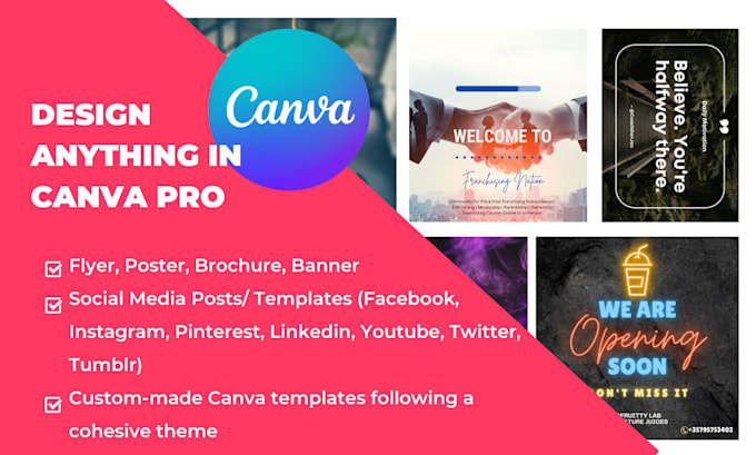 Design graphics, canva templates for your social media by Naushijdn ...