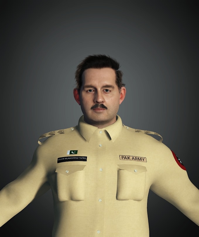 Make a 3d character with costume for games by Kashafaslam059 | Fiverr