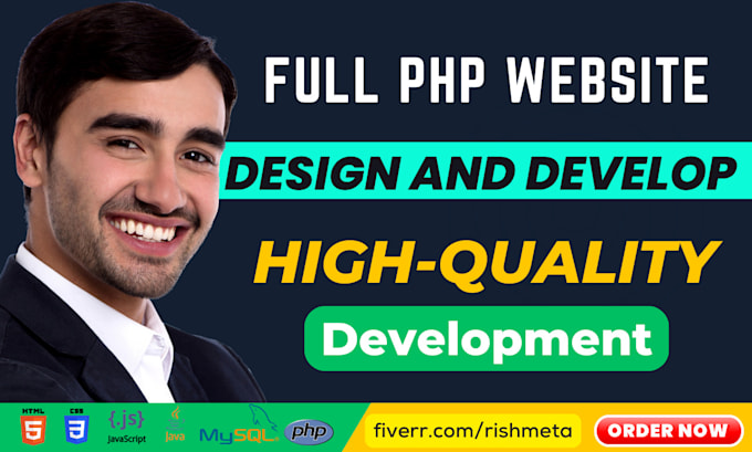 Design and develop complete php website by Rishmeta | Fiverr Design and develop complete php website by Rishmeta | Fiverr