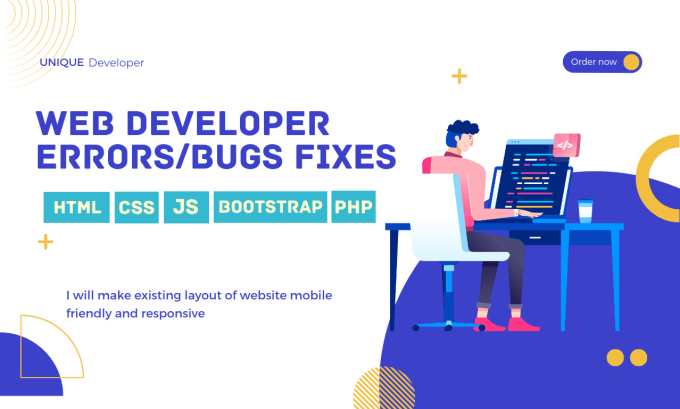 Develop, fix bugs, upgrade and mobile responsive your website by ... Develop, fix bugs, upgrade and mobile responsive your website by ...