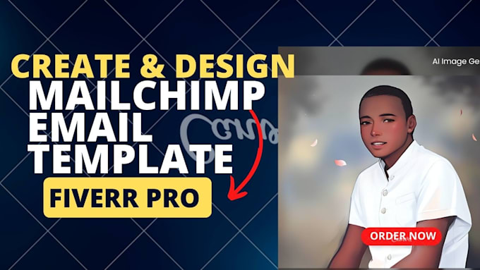 Create and design mailchimp email template design by Sundayolo | Fiverr