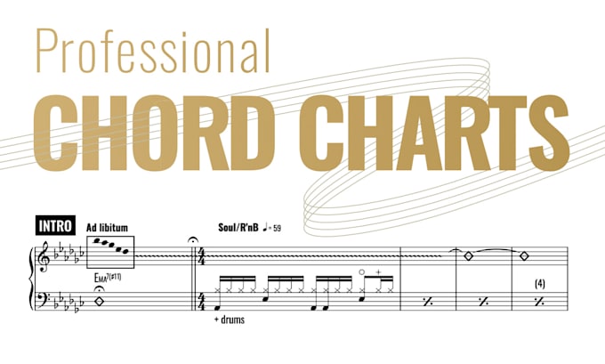 Create a professional chord chart for a song or tune by Jacobahead | Fiverr