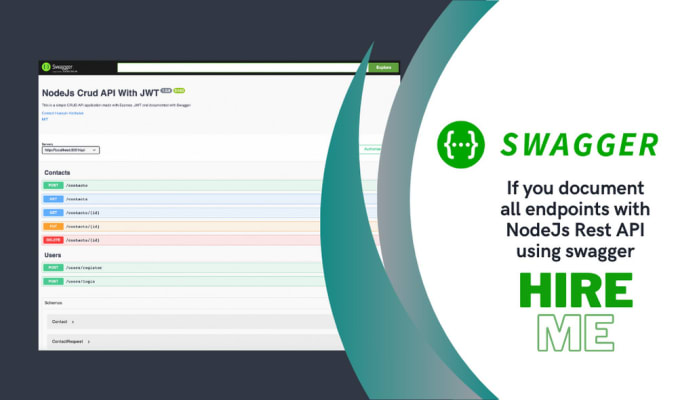 Document all endpoints for node js rest api using swagger by ... Document all endpoints for node js rest api using swagger by ...