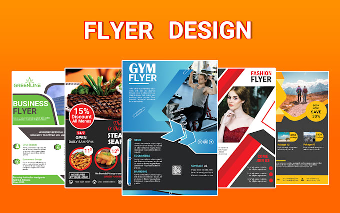 Create unique excellent or business, corporate, digital flyer design by ...