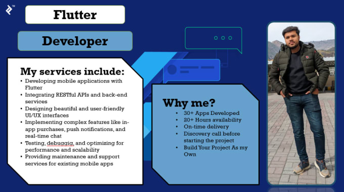 Do Mobile App Development In Flutter For Ios And Android By Wadware House Fiverr