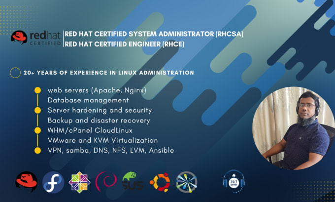 Be your linux system administrator or server admin by Digicarexpert | Fiverr