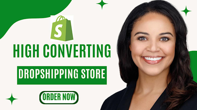Create a high converting shopify dropshipping store with a premium ...