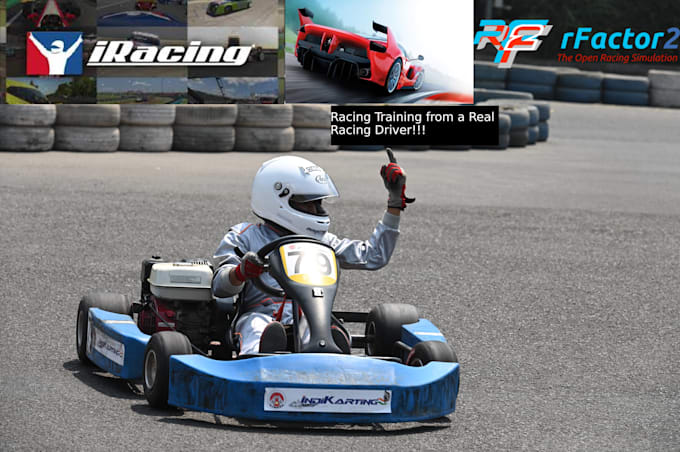Teach you the basics of racing irl and on the sim by Shobhitn79 | Fiverr