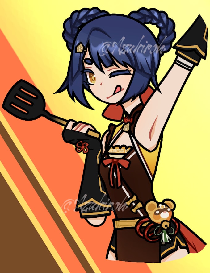 Draw your ocs cosplays favorite characters and more check bio for more ...