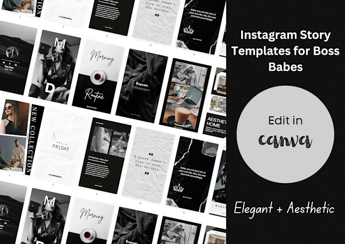Create your instagram story templates by Abigaildigital | Fiverr