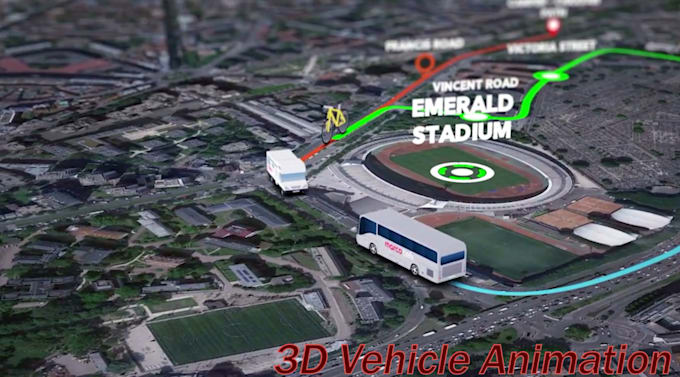 Create stunning travel route map animation by Chalak_design | Fiverr