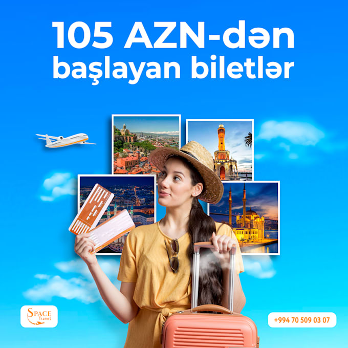 Do static and animated social media posts for you by Rustamg013 | Fiverr