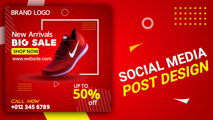 Design attractive social media post instagram post ads by Mrjihad012 ...