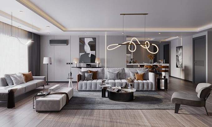 Create 3d model, interior, exterior, etc