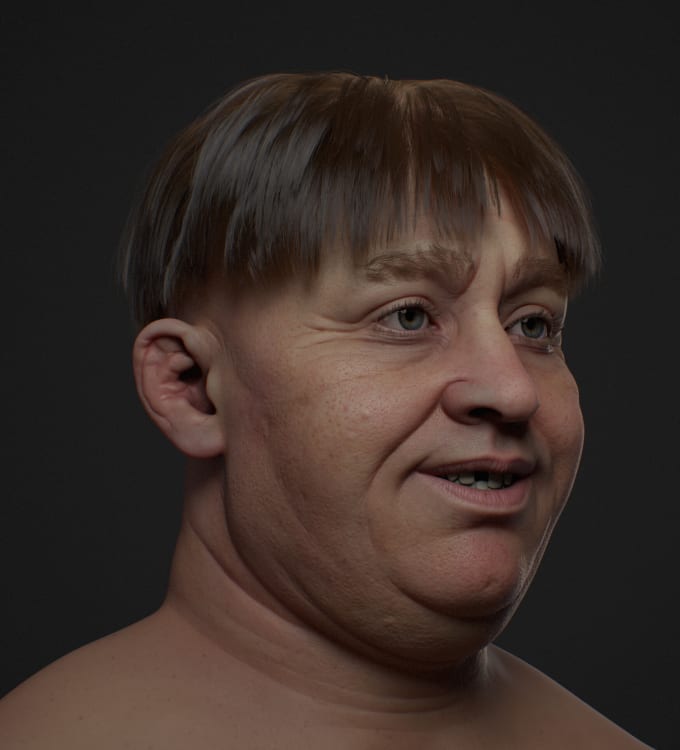 Create a 3d realistic human character, meta human character, for your ...
