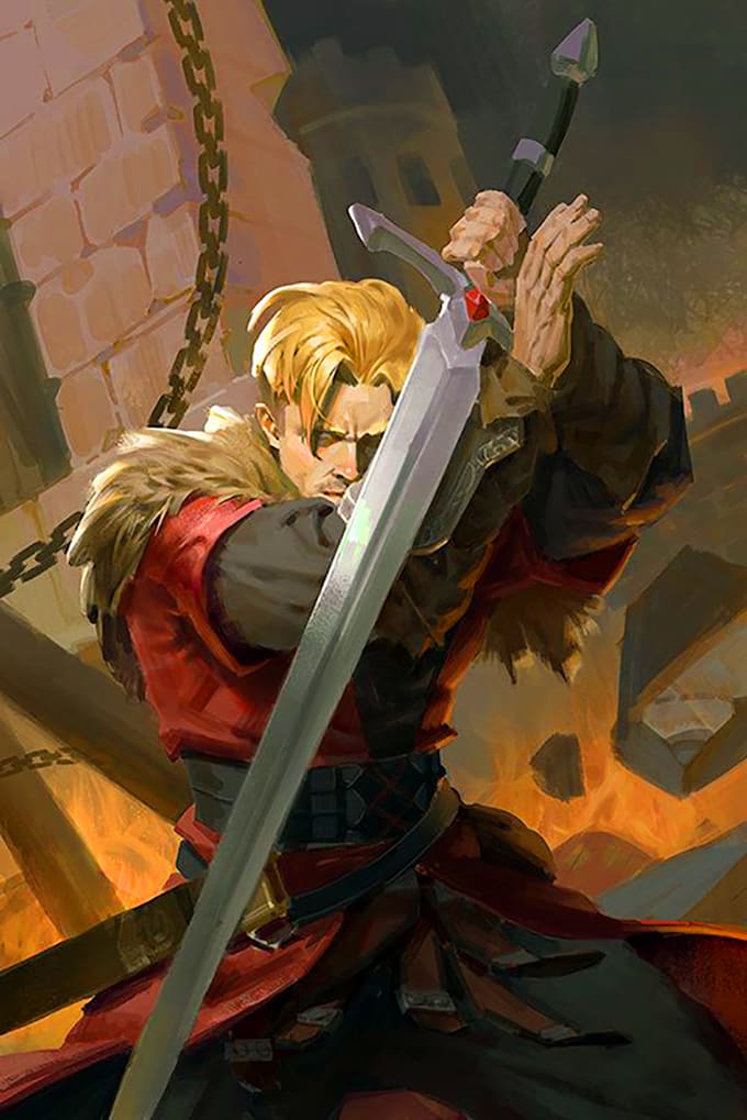 Make a dnd character art and dnd character art by Bouquito | Fiverr