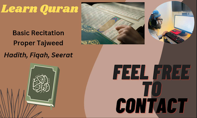 Be your online quran teacher, from basics to advance by Hafizabid1 | Fiverr
