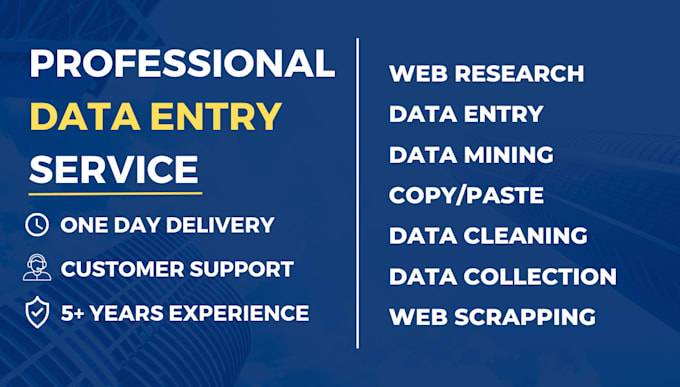 Do perfect data entry, data collection, web research by Aatiexcel | Fiverr