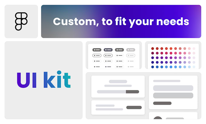 Build a custom ui kit in figma by Jayson_igrec | Fiverr