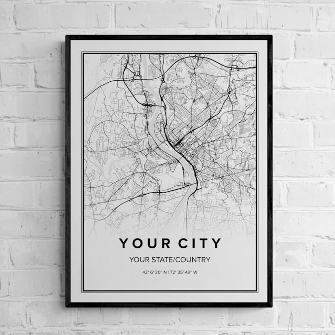 Create a custom map of your city, town, or village in the world by ...