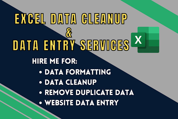 Do ms excel data cleaning and formatting by Shaznii | Fiverr