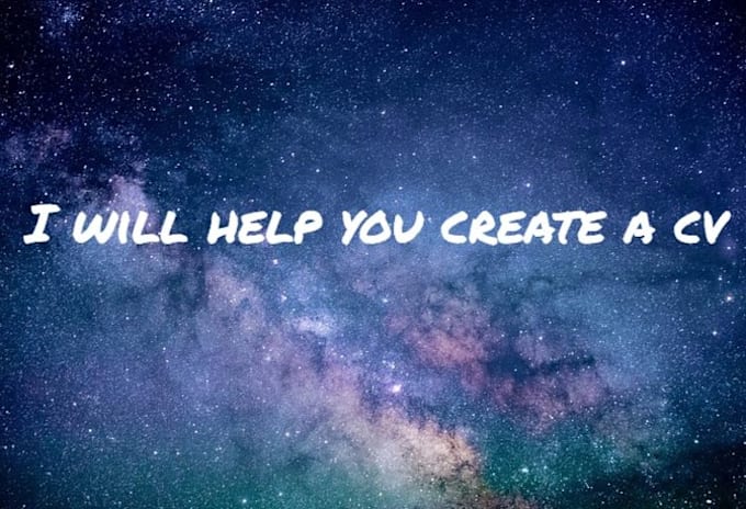 Create a cv for you by Searok | Fiverr