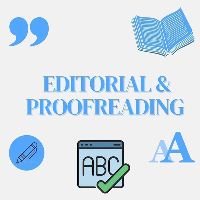 Proofread your text, providing accurate feedback on grammar and quality ...