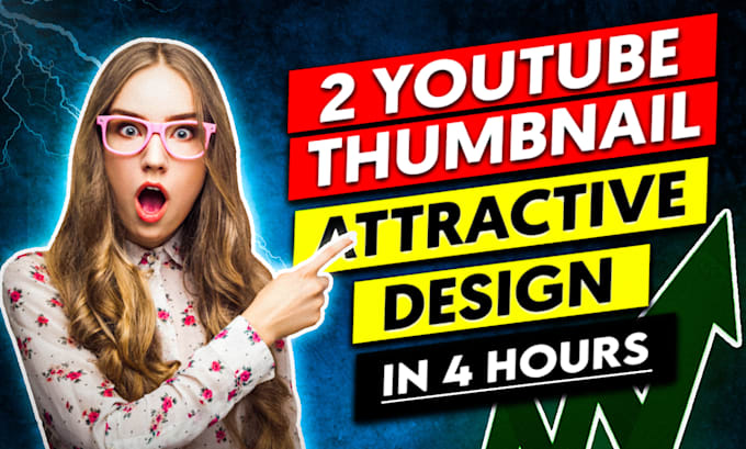 Create 2 custom youtube thumbnails in 4 hours by Ig_ravi | Fiverr