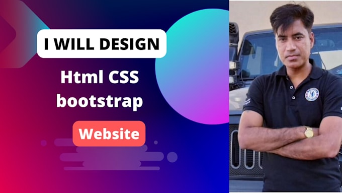 Convert figma design to html css and boot strap by Isaacmushtaq777 | Fiverr