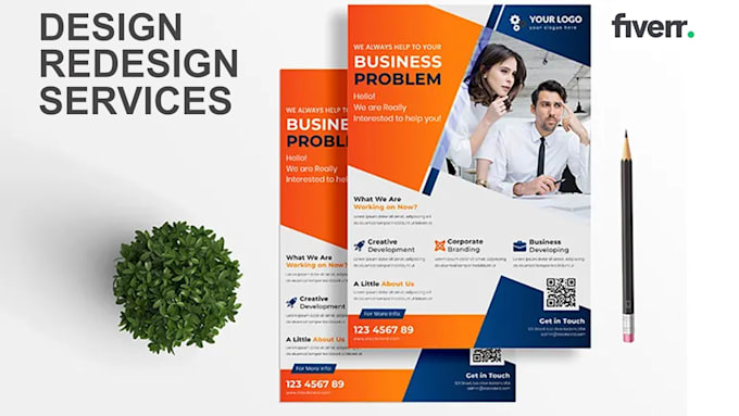 Design, redesign, edit or modify flyer, poster and brochure by ...