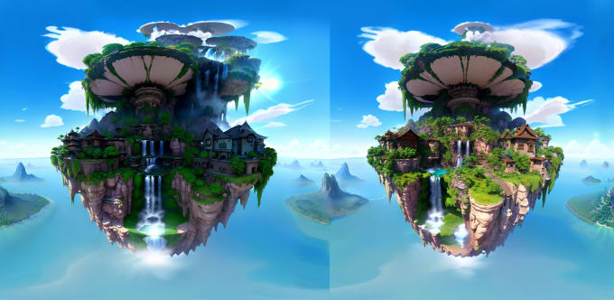 Generate panoramic views with ai by Juangasan | Fiverr