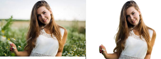 Erase the background of your photos or drawings by Kizazo | Fiverr