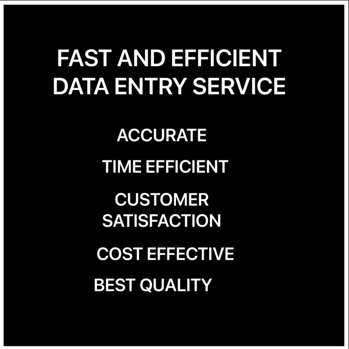 Most accurate and efficient data entry services by Rahulll18 | Fiverr Most accurate and efficient data entry services by Rahulll18 | Fiverr
