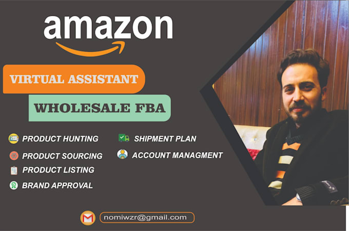 Be your amazon fba wholesale virtual assistant by Nouman4224 | Fiverr