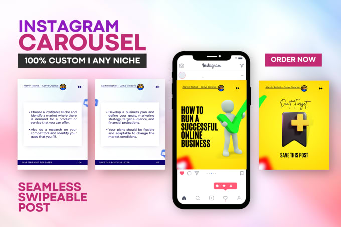 Design carousel post for instagram, youtube and linkedin by ...