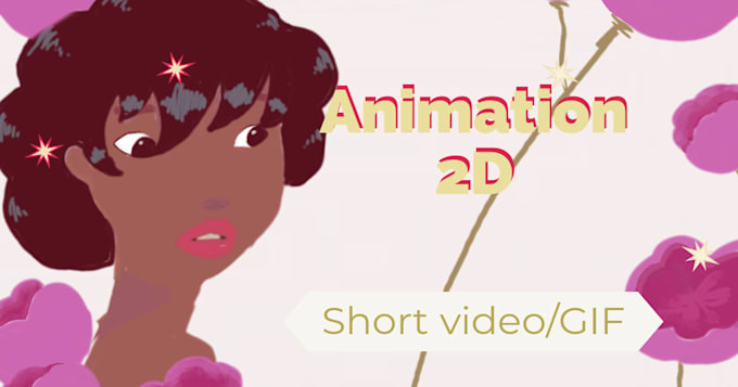 Create simple 2d animation and charming gif by Niluluni | Fiverr
