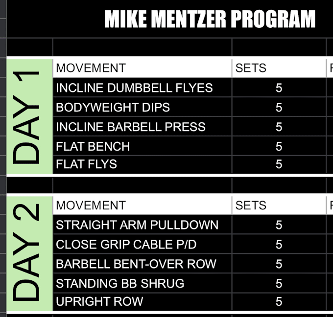 Create a 6 week workout plan by Memento_marti | Fiverr