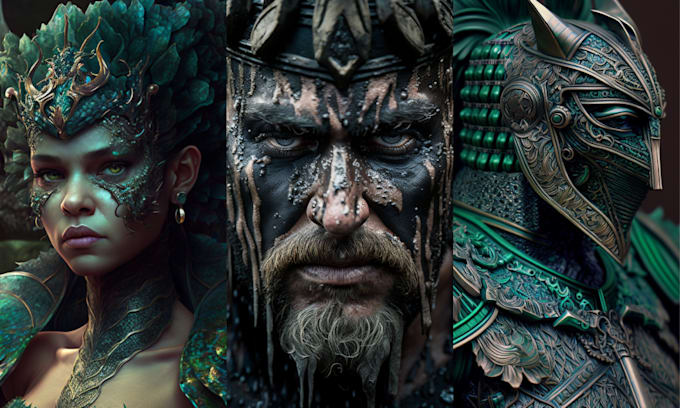 Create concept art, character design with midjourney ai by Cre8ive ...