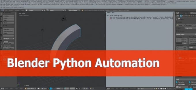 Write Blender Python Scripts For Automation Addons Script Generator By Python By Eranertoplay