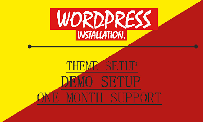 Installation Wordpress And Setup Theme Do Customization By Expert