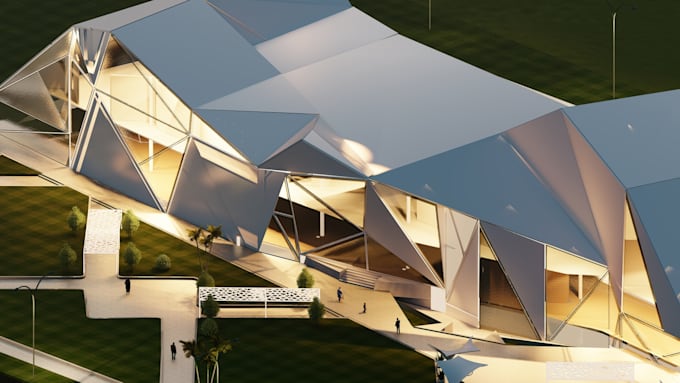 Do professional 3d architectural rendering for stunning building ...