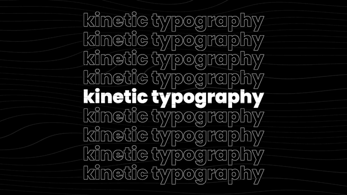 Kinetic typography animated video by Heorhii_ | Fiverr
