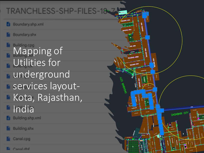 Map your files and project on gis and analyse outputs by Mqreza | Fiverr