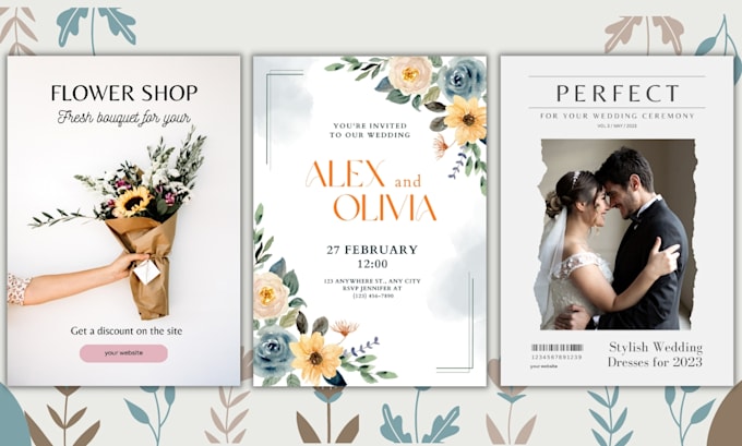 Design a flyer for you by Jasalotric | Fiverr